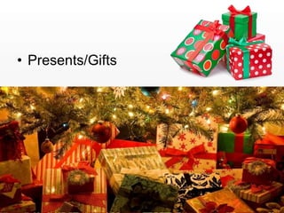 ESL Christmas Vocabulary | PPTX