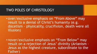 Christological Approaches (Methods) | PDF