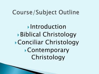 Christology | PPTX