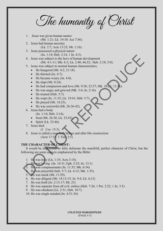 Christology study about christ | PDF
