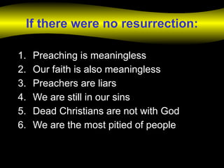 Christology Review & 1 Corinthians 15:12-19 | PPT