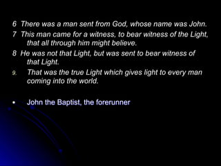 Christology 1 (Exposition of John) | PDF