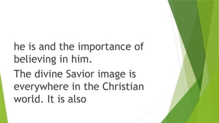 CHRISTOLOGY 2.pptx (CHRISTOLOGY Jesus as the Messiah and the Savior) | PPTX