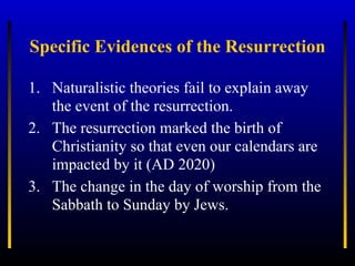 Christology 5 (Resurrection) | PDF