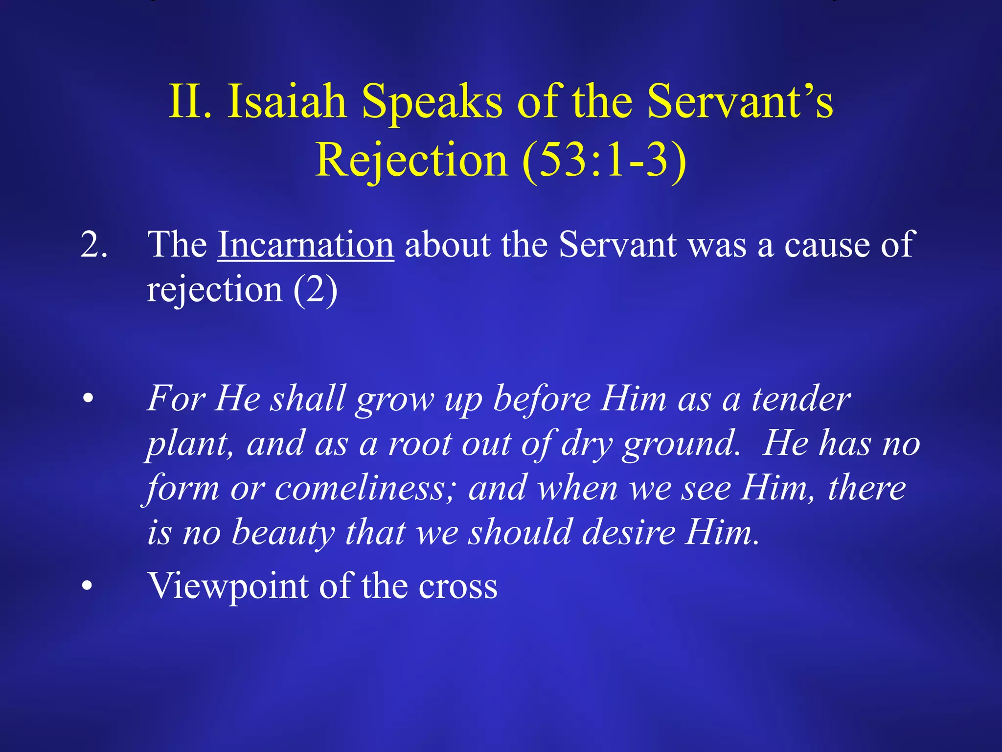 Christology 7 (Isaiah 52 & 53) | PDF
