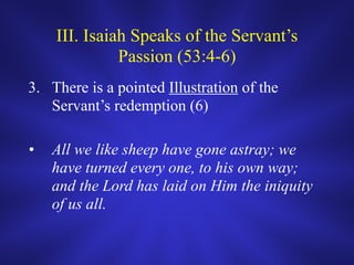 Christology 7 (Isaiah 52 & 53) | PDF