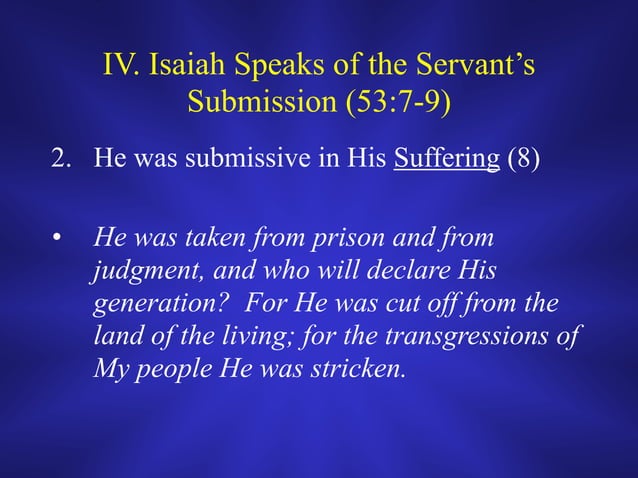Christology 7 (Isaiah 52 & 53) | PDF | Christianity | Religion ...