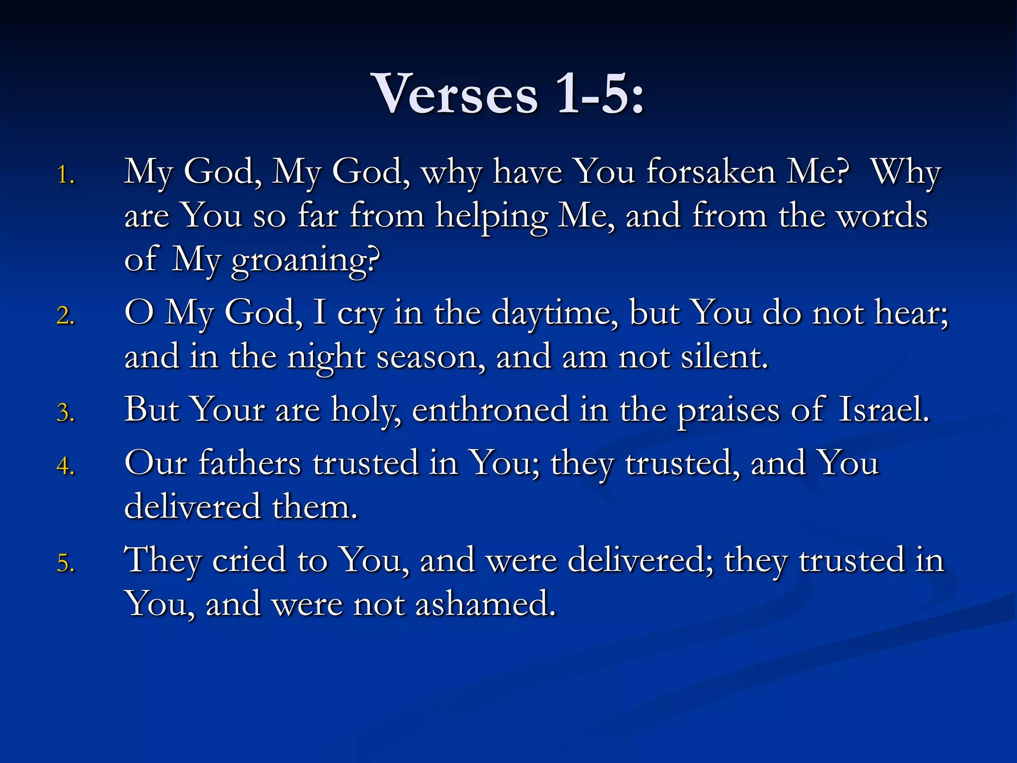 Christology in Psalm 22 | PDF | Christianity | Religion & Spirituality