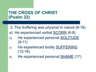 Christology in Psalm 22 | PDF