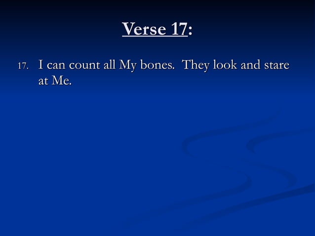 Christology in Psalm 22 | PPT