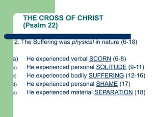Christology in Psalm 22 | PDF | Christianity | Religion & Spirituality