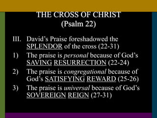 Christology in Psalm 22 | PDF