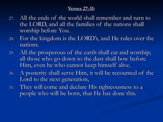 Christology in Psalm 22 | PDF