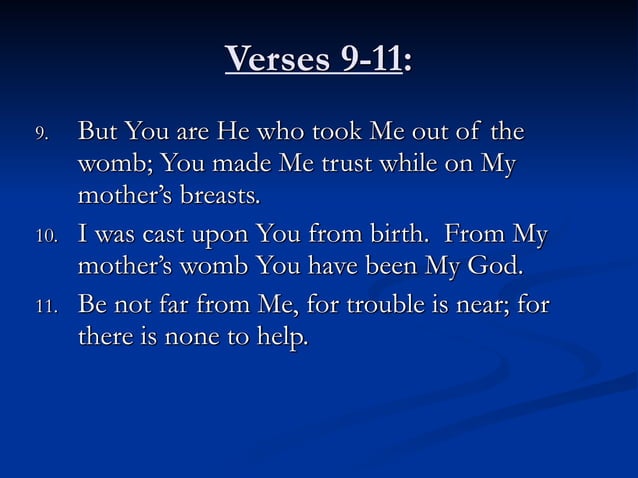 Christology in Psalm 22 | PPT