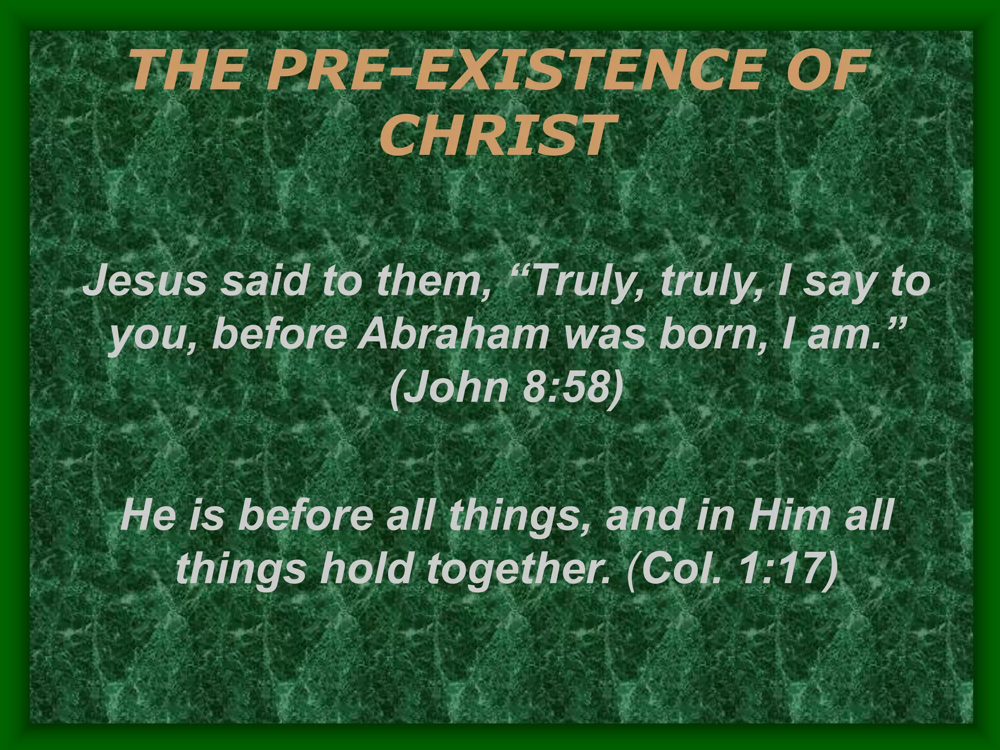 Christology: Who is Jesus Christ | PPT