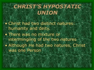 Christology: Who is Jesus Christ | PPT