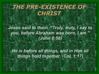 Christology: Who is Jesus Christ | PPT