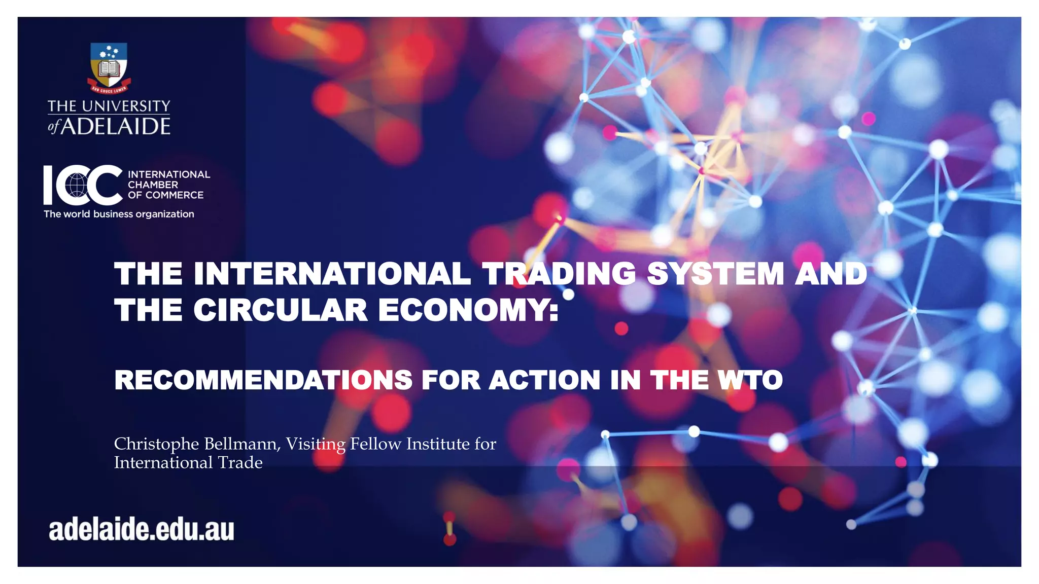 The International Trading system and the Circular Economy | PPT