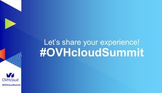 Monitoring OVHcloud datacentres with machine learning | PPT