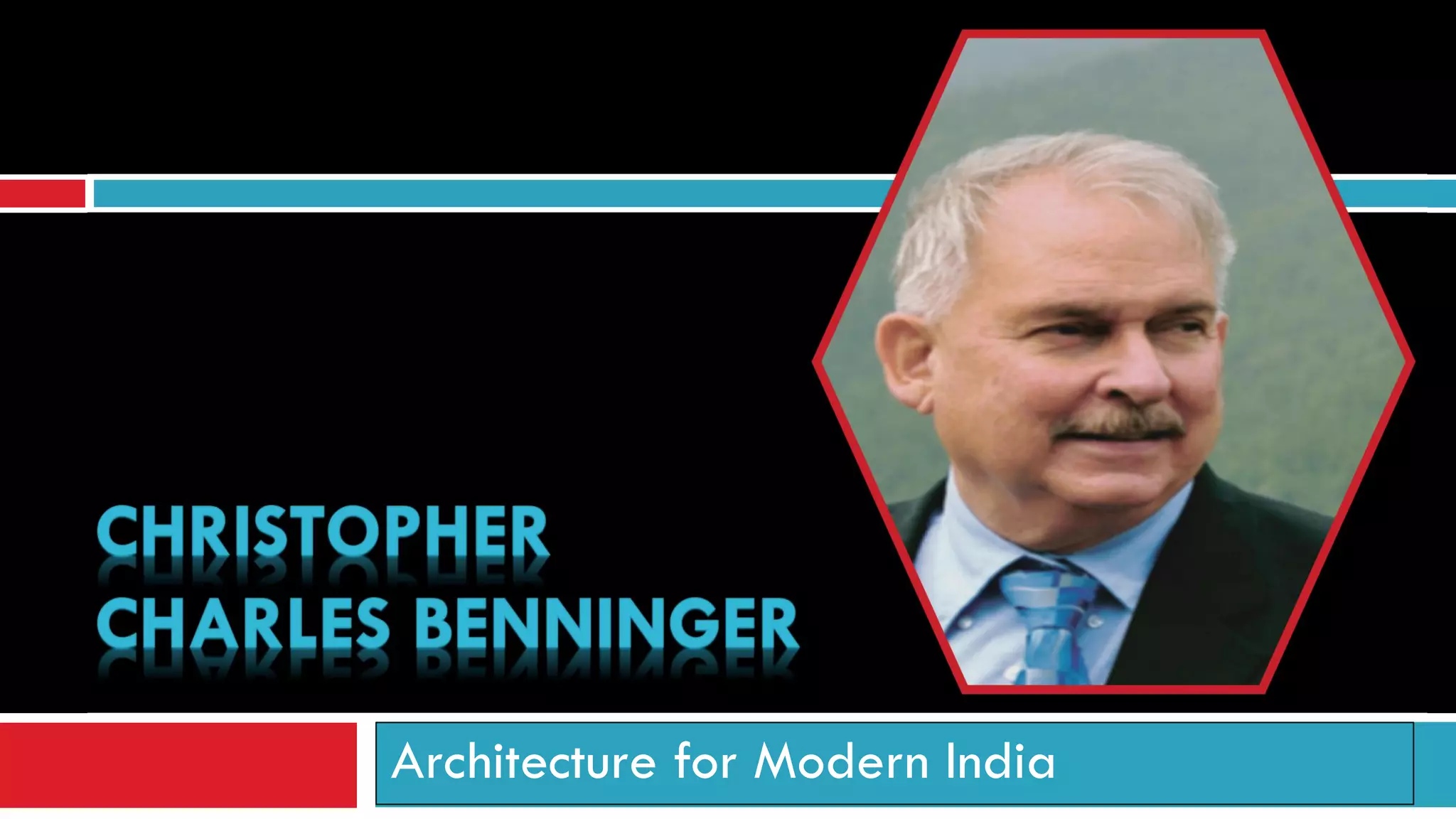 Christopher Charles Benninger, Indian architect | PDF