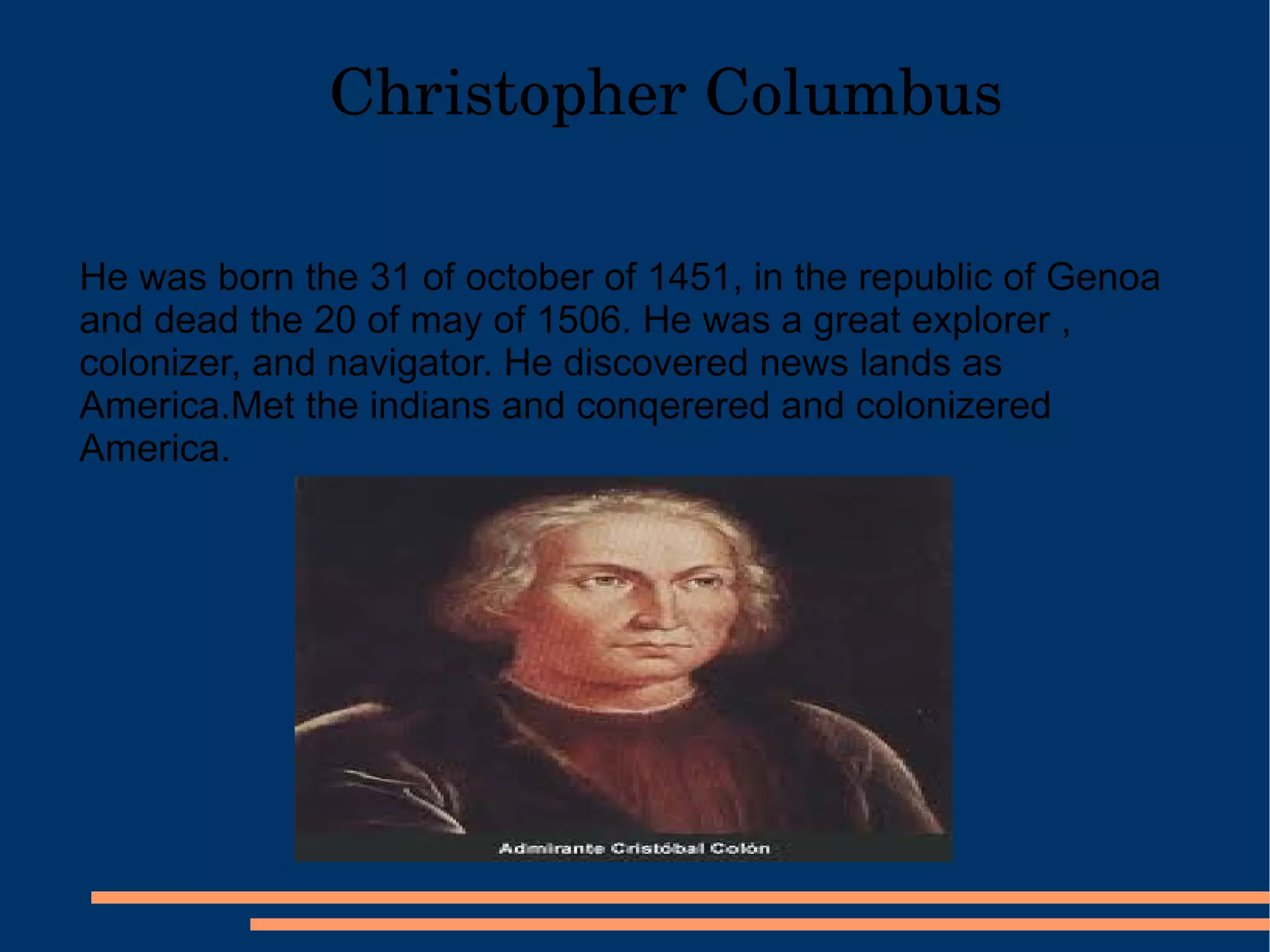 Christopher columbus | PPT
