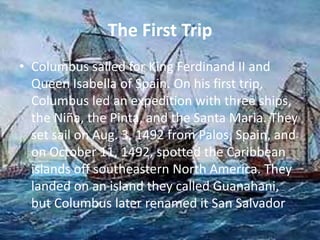 Christopher columbus | PPTX