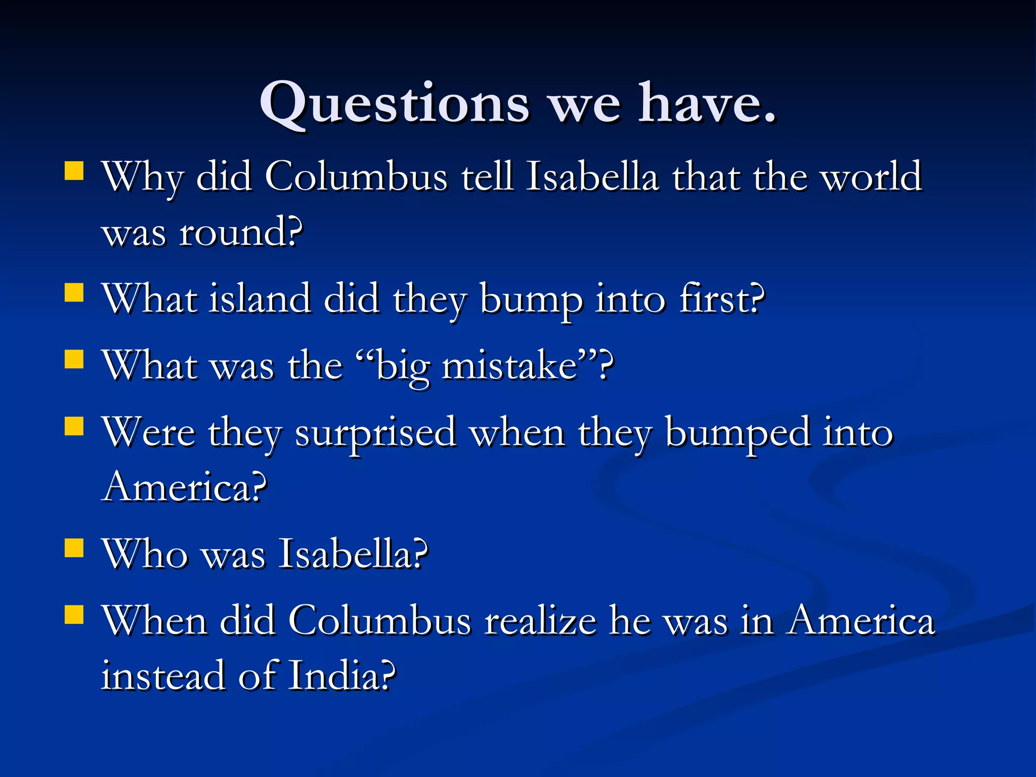 Christopher Columbus | PPT