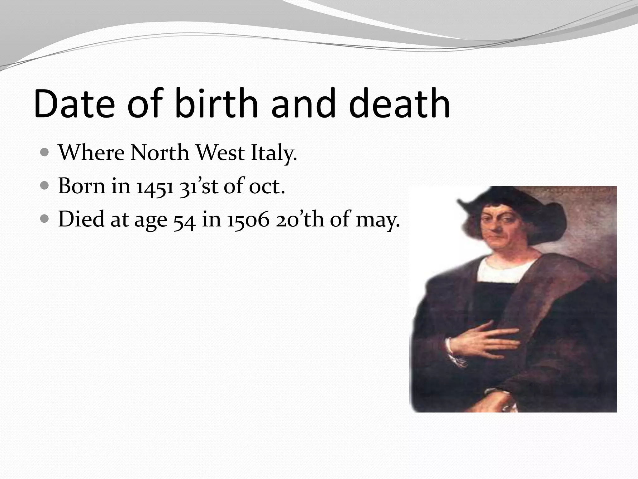 Christopher columbus | PPTX