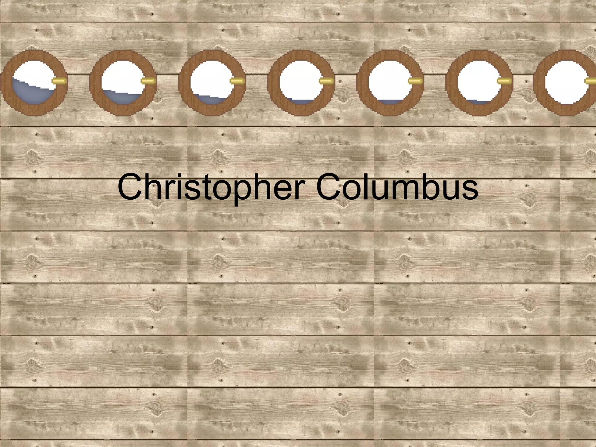 Christopher Columbus | PPT