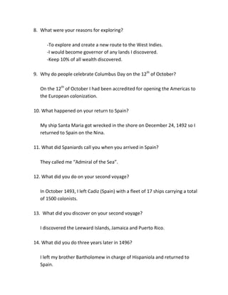 Christopher columbus | DOCX