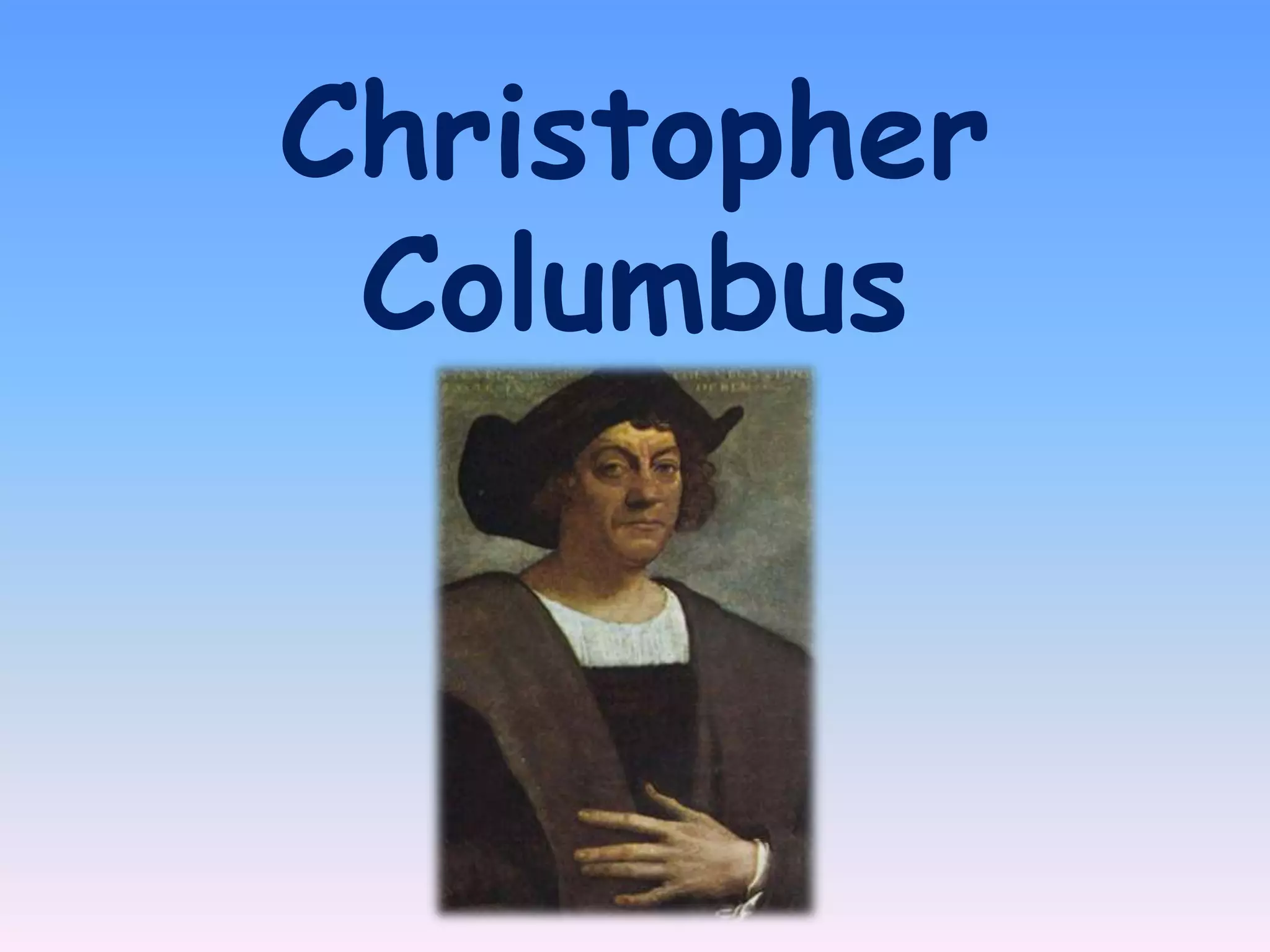 Christopher columbus | PPTX