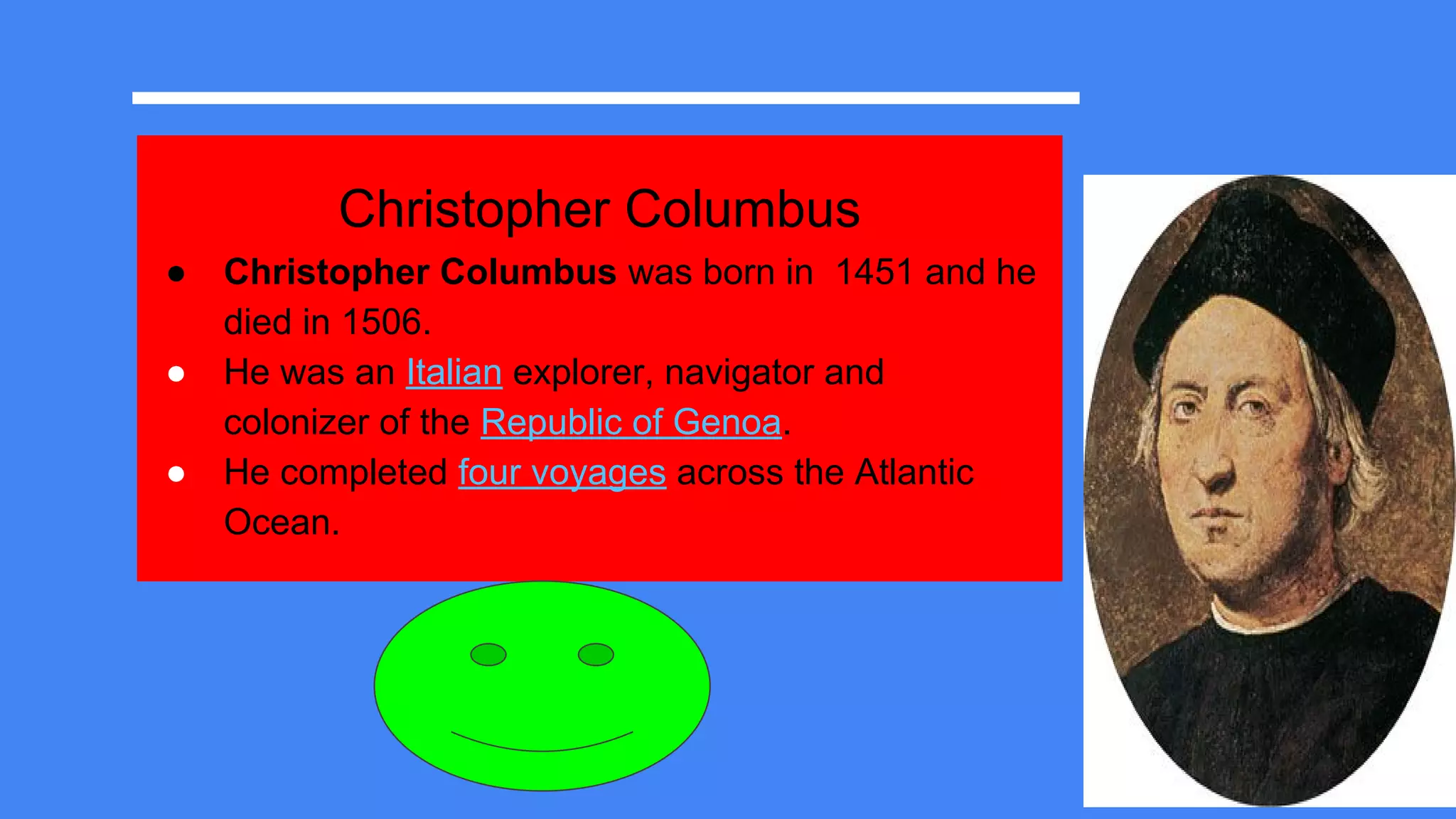 Christopher columbus | PPT