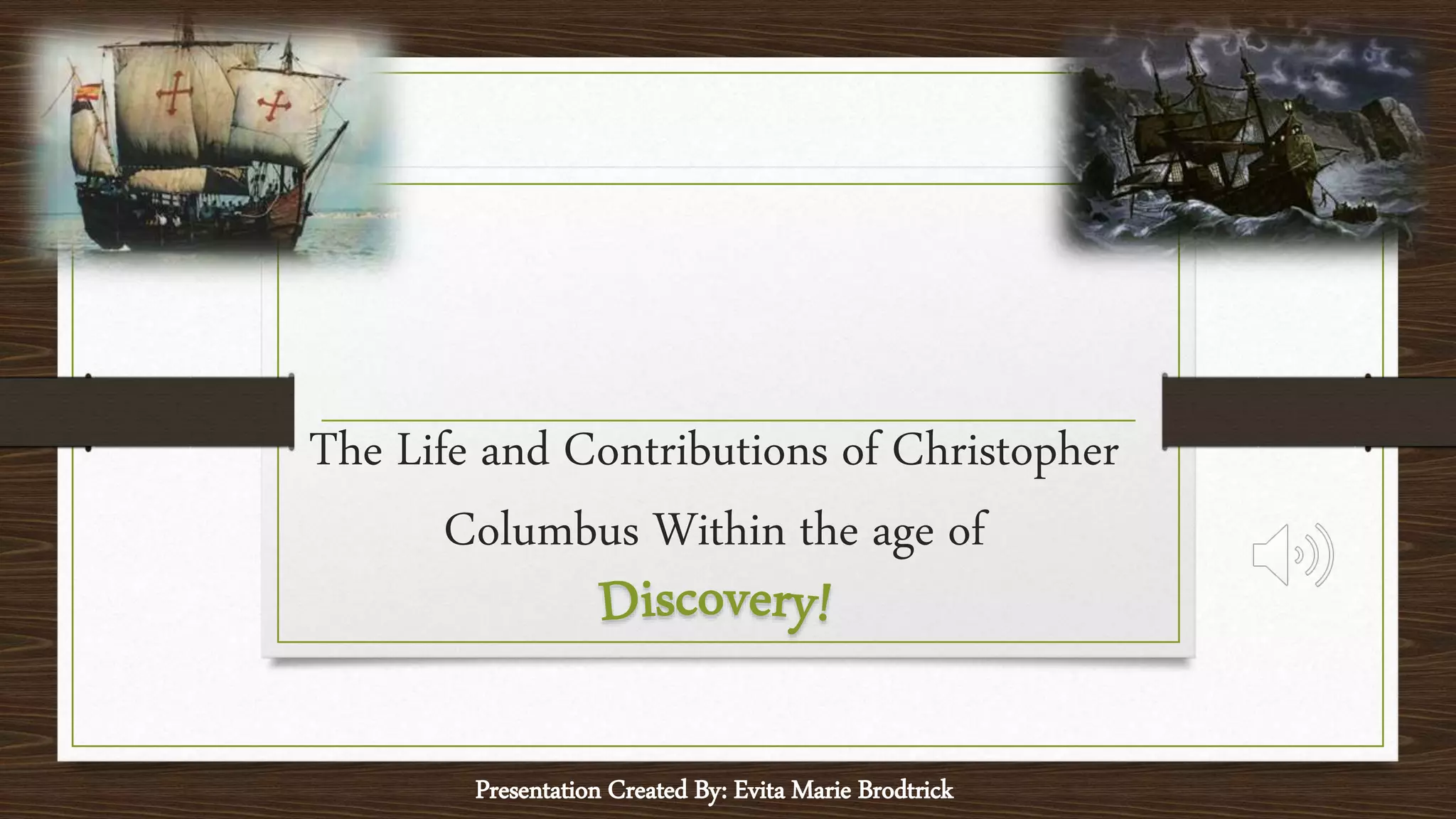 Christopher Columbus Powerpoint | PPTX