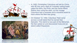 Christopher columbus | PPTX