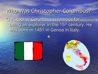 Christopher Columbus Voyages of Discovery | PPT