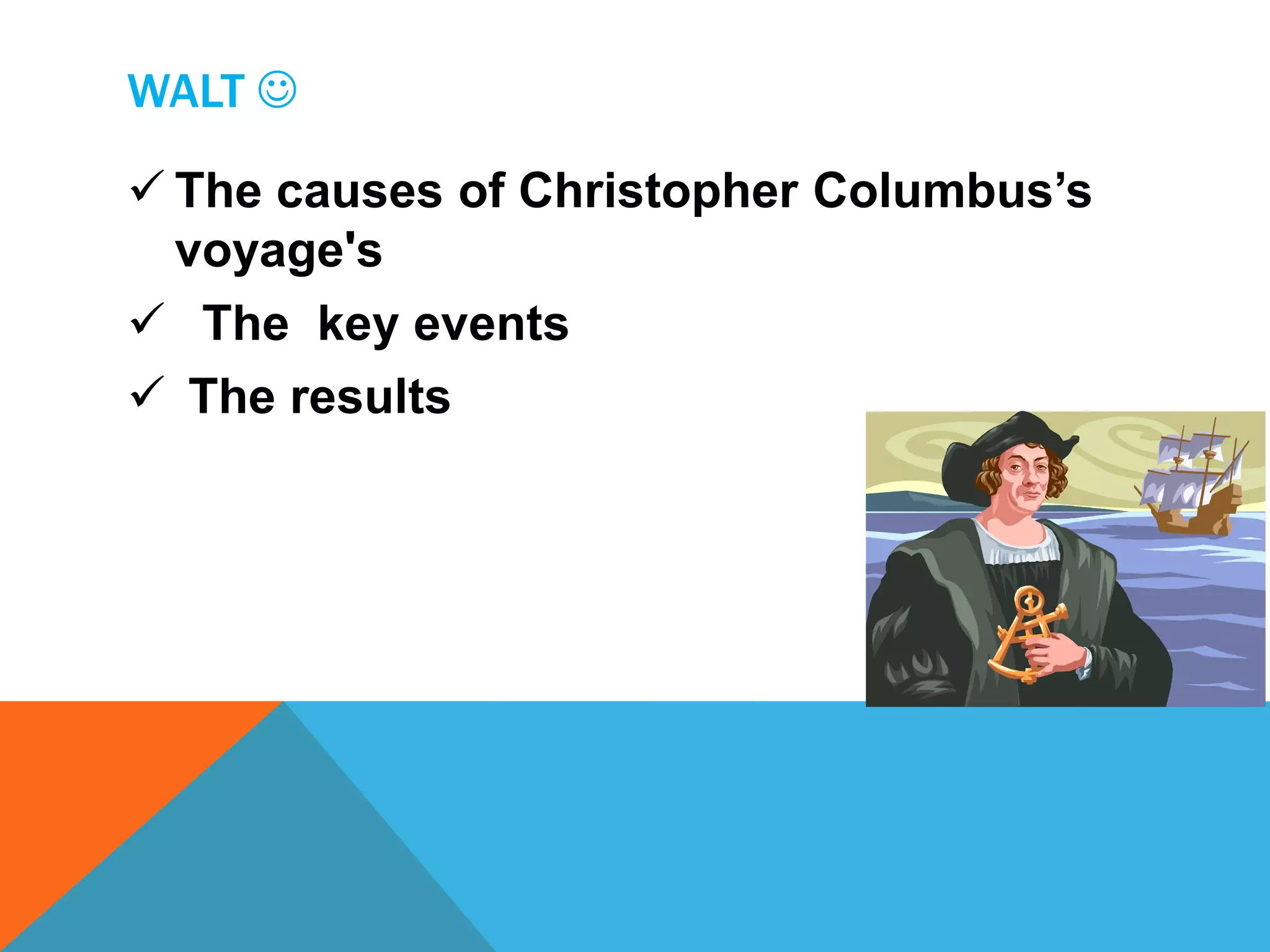 Christopher columbus victoria keogh | PPT