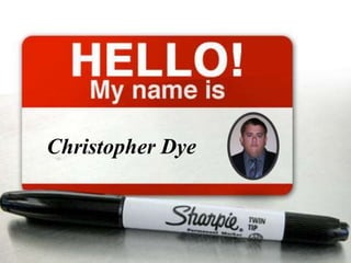 Christopher dye non traditional resume 07 | PPTX | Resume Writing and ...