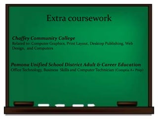 Christopher dye non traditional resume 07 | PPT