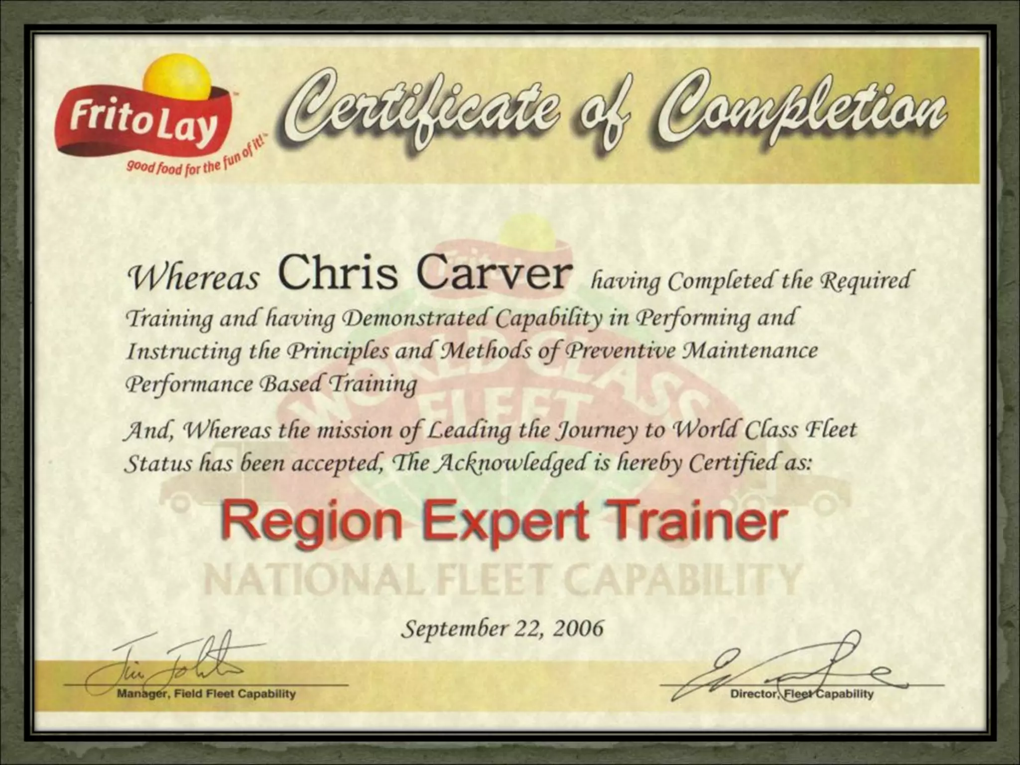 Christopher e carver_jr_certifications | PPT