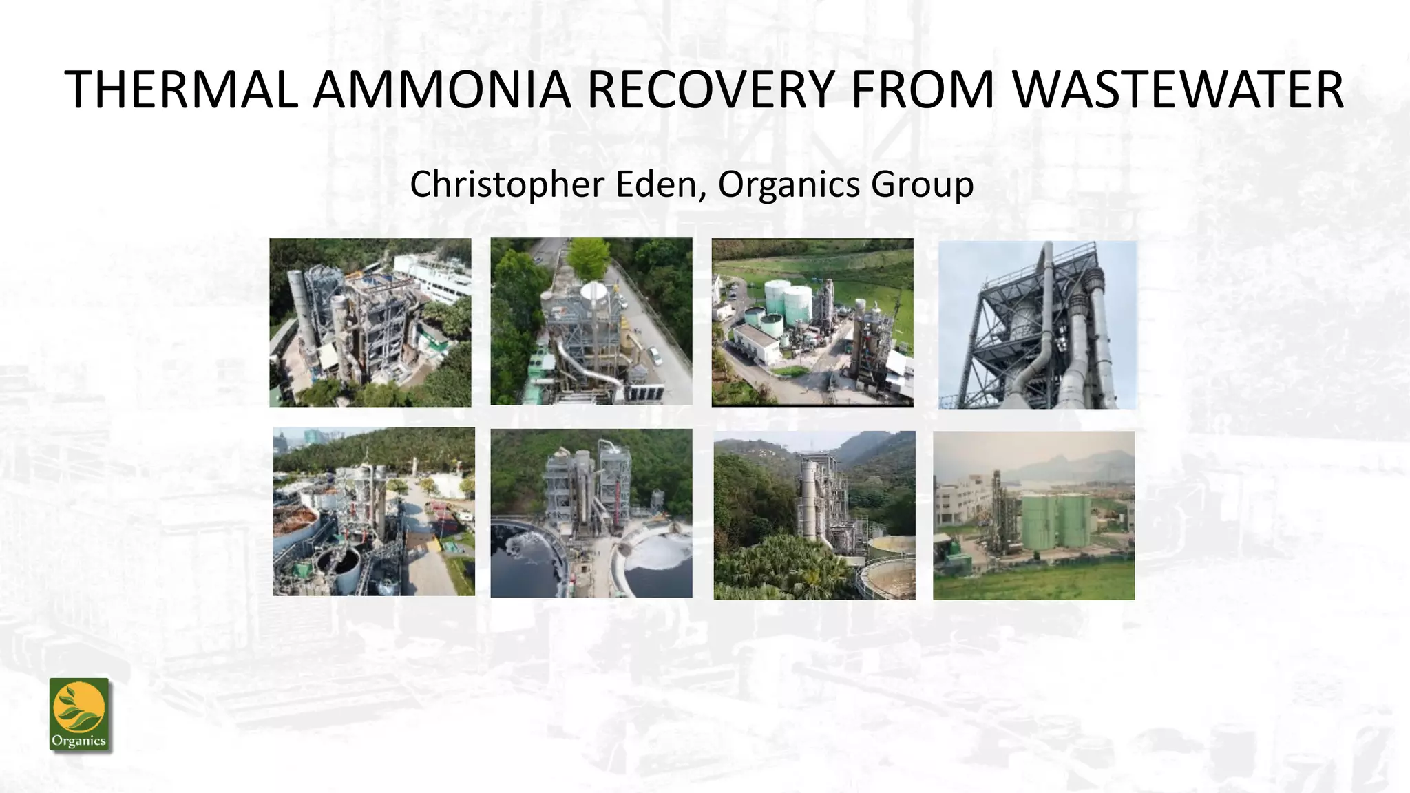 AMMONIA RECOVERY FROM WASTEWATER – TECHNOLOGY AND USES | PDF
