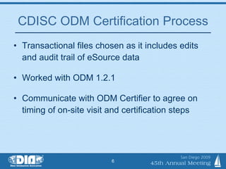 CDISC Certification V1 | PPT