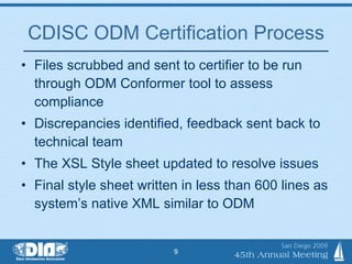 CDISC Certification V1 | PPT