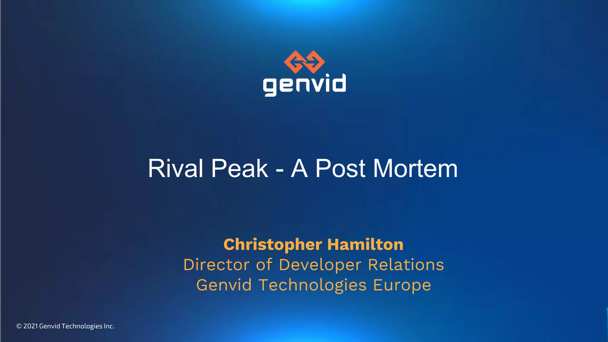 Rival Peak: Post Mortem of a multi studio collaboration that ended with ...