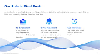 Rival Peak: Post Mortem of a multi studio collaboration that ended with ...