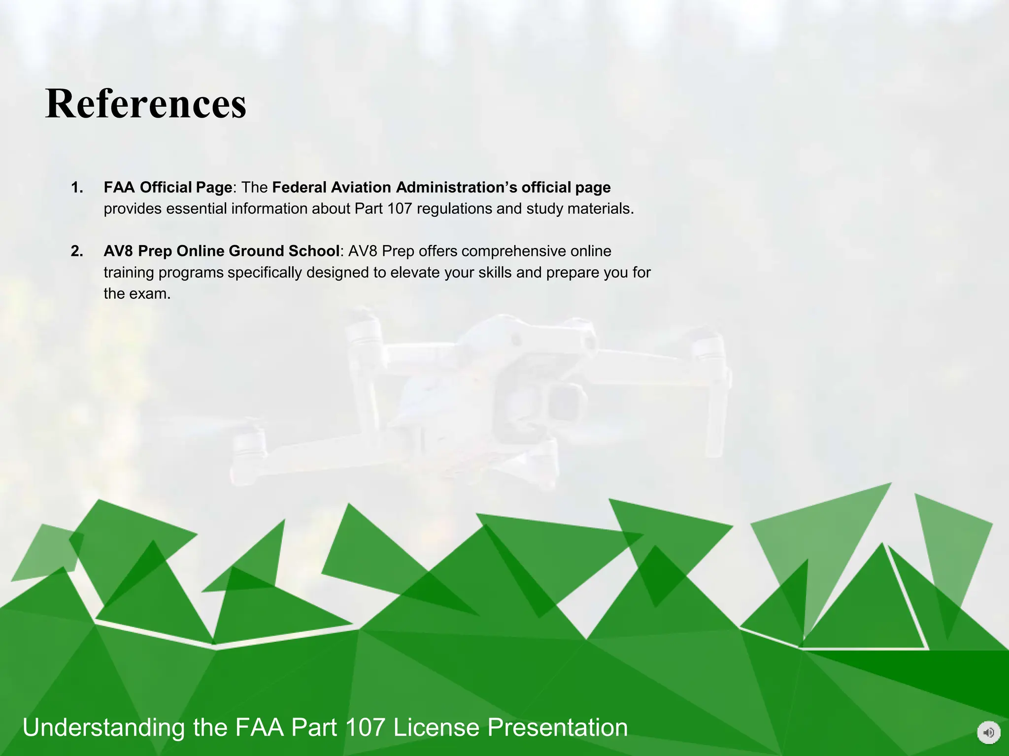 Understanding the FAA Part 107 License .. | PPTX