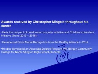 Christopher Mingoia – Former Vice Principal at Ronald Reagan School No ...