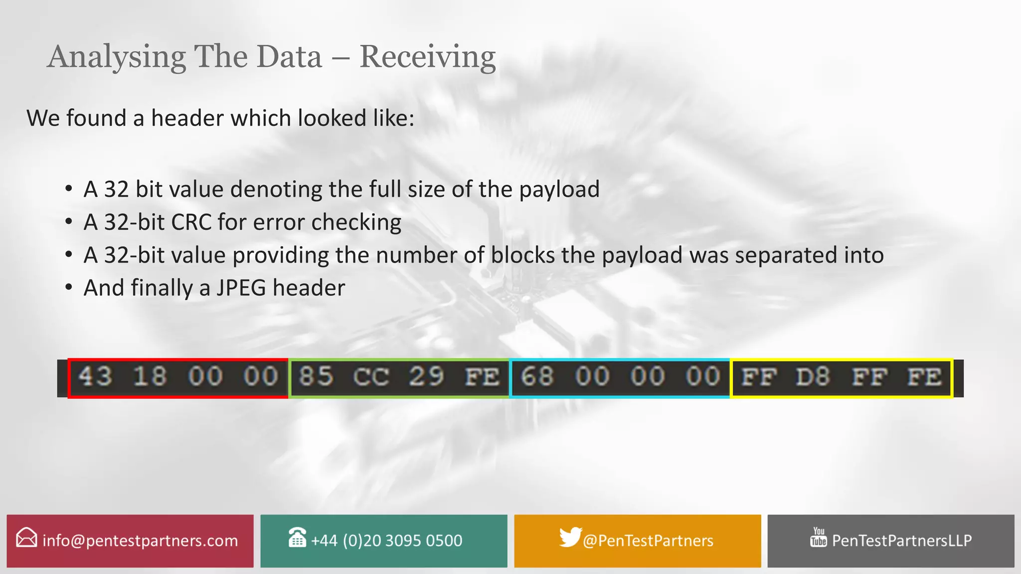 Pwning the 44CON Nerf Tank | PPT
