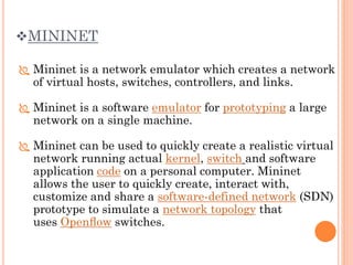 OpenDayLight Load Balanced Switching | PPTX