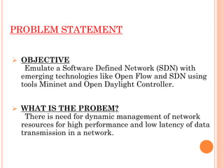 OpenDayLight Load Balanced Switching | PPTX
