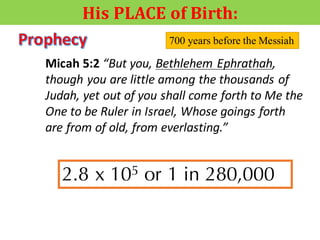 Christ's prophetic birth | PDF